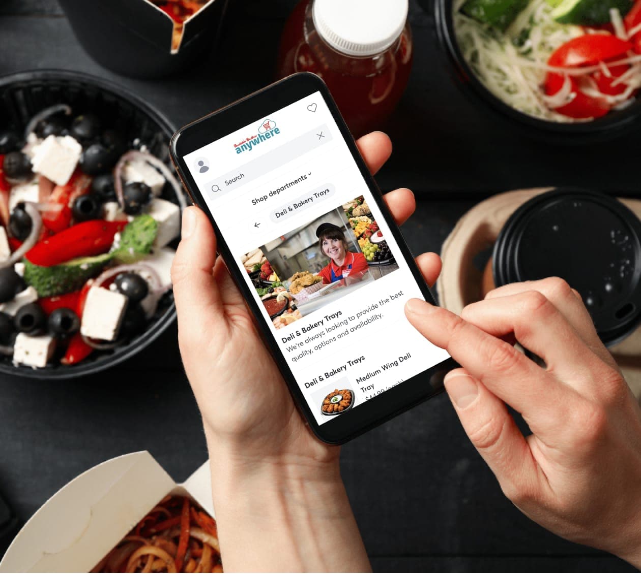 Catering and Prepared Foods - Rosie App | Groceries available for ...